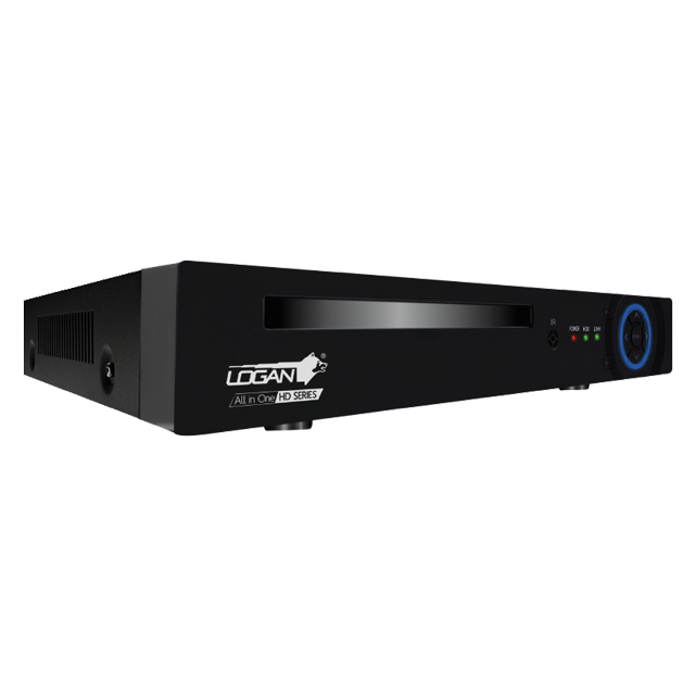 1080P All in One 4 Channels Hybrid DVR - Logan Technology