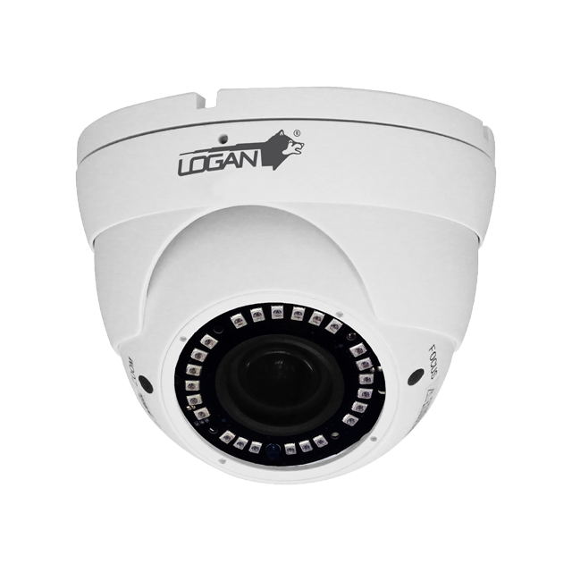 5 MPX 5X Optical Zoom Manual Varifocal TVI Dome Camera - Logan Technology
